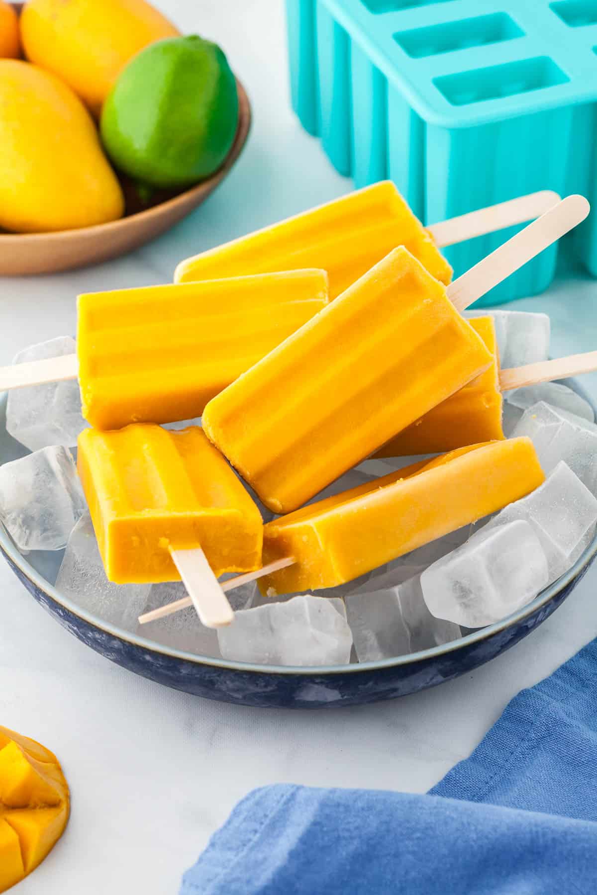 Mango Popsicles - The Recipe Nest