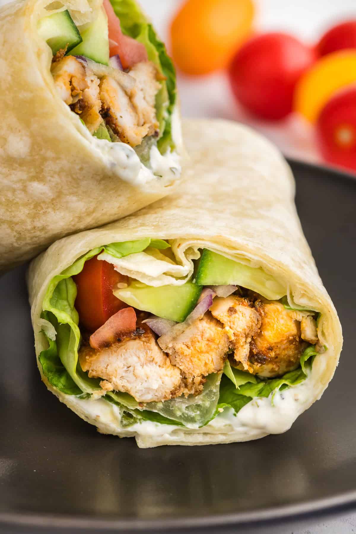 Chicken Wrap - The Recipe Nest