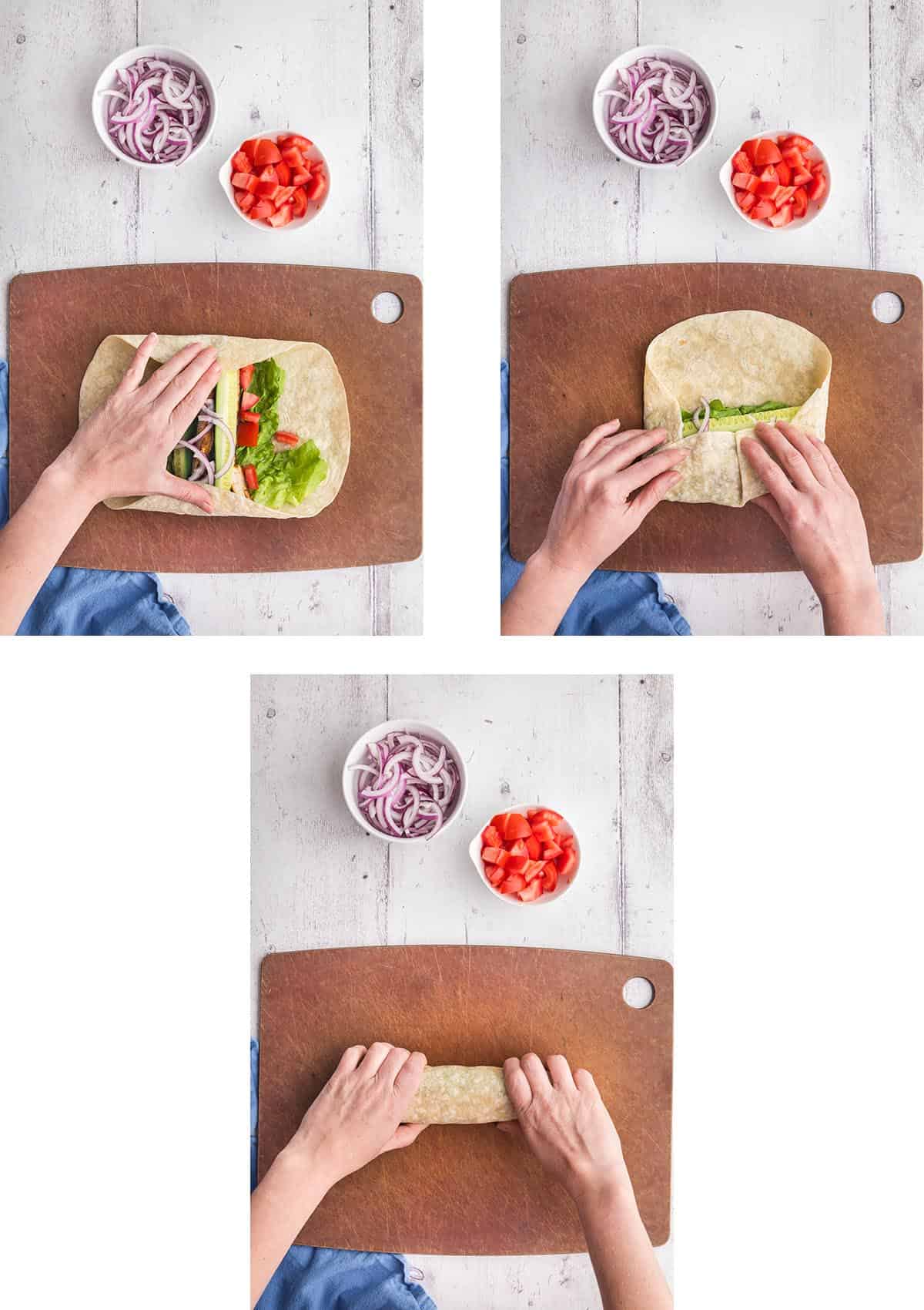 Chicken Wrap - The Recipe Nest