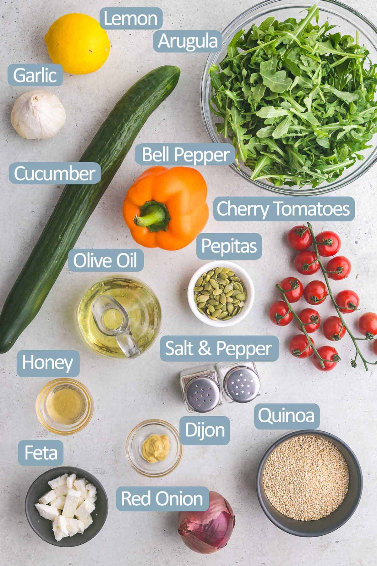 Quinoa Salad with Arugula - The Recipe Nest