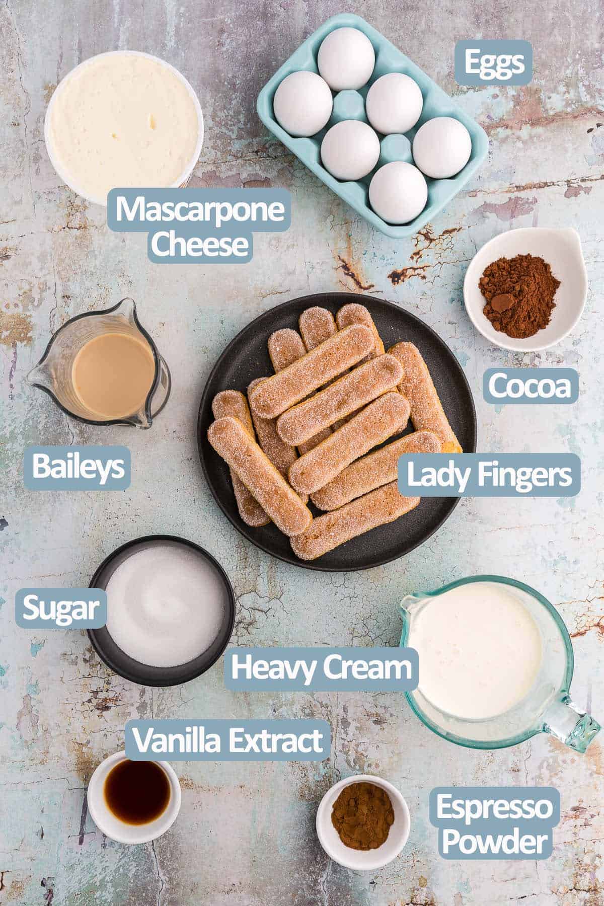 Baileys Tiramisu - The Recipe Nest