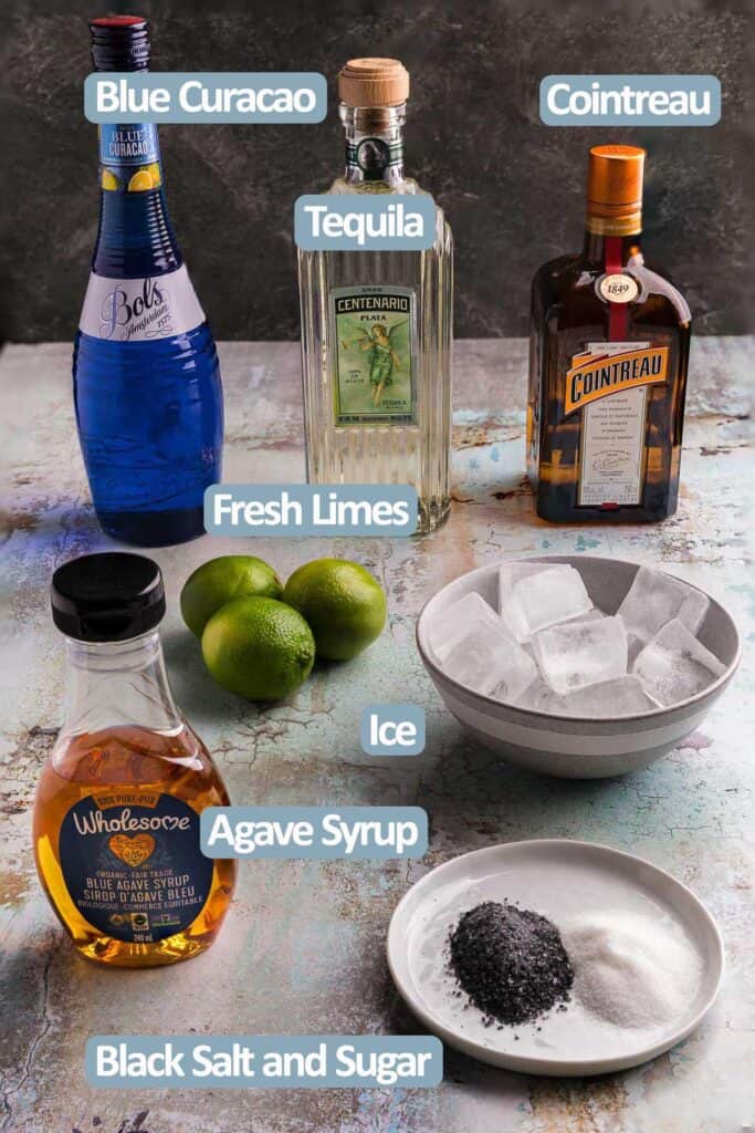 Blue Margarita - The Recipe Nest
